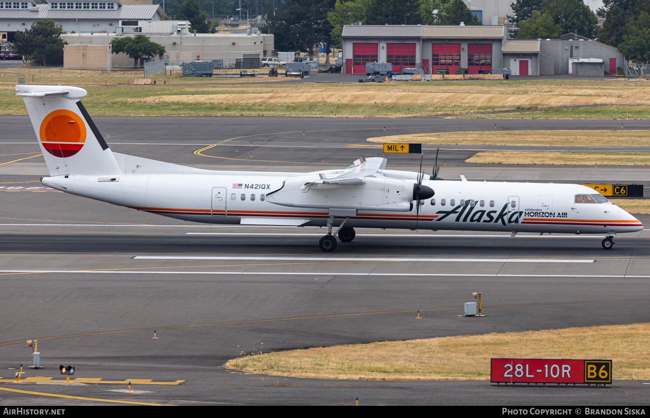 Aircraft Photo of N421QX | Bombardier DHC-8-402 Dash 8 | Alaska Airlines | AirHistory.net #489364