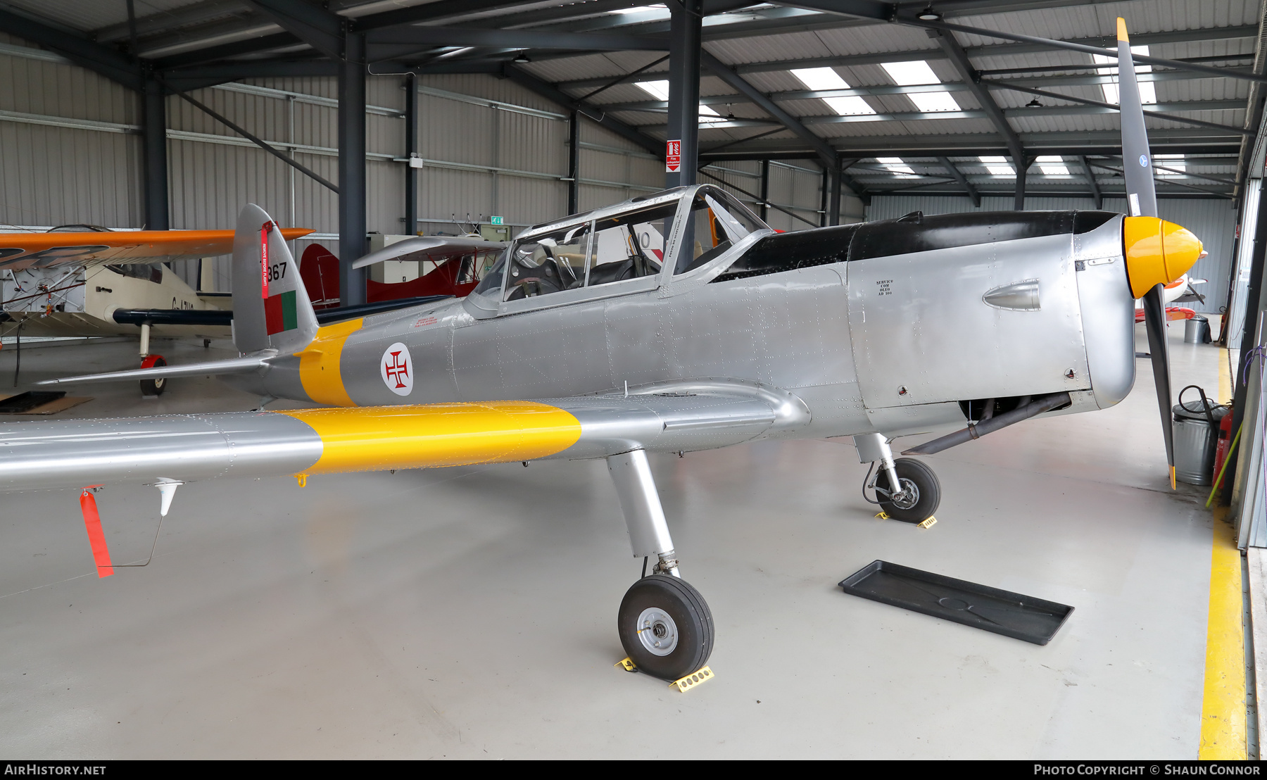 Aircraft Photo of G-UANO / 1367 | De Havilland Canada DHC-1 Chipmunk T20 | Portugal - Air Force ...