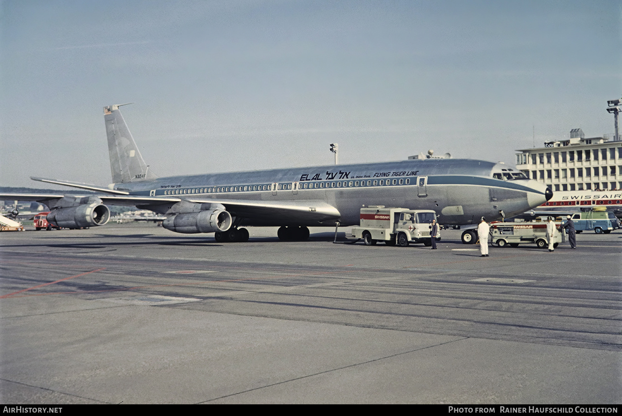 Aircraft Photo of N324F | Boeing 707-349C | El Al Israel Airlines ...