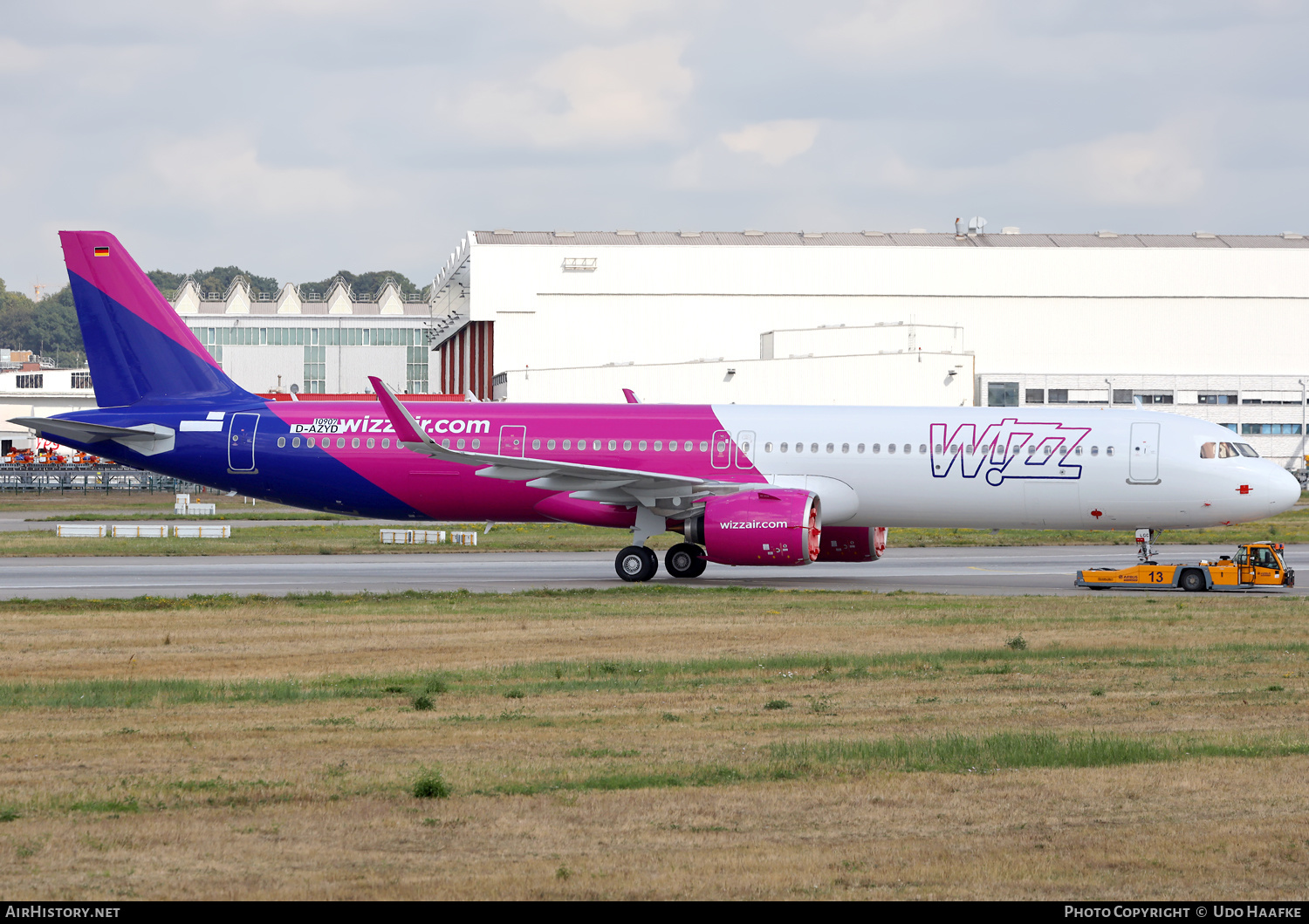 Aircraft Photo of D-AZYD / HA-LGC | Airbus A321-271NX | Wizz Air | AirHistory.net #490587
