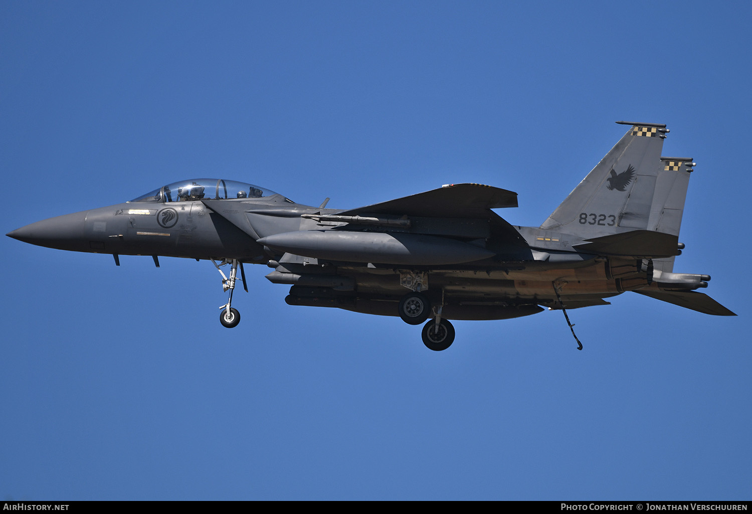 Aircraft Photo of 8323 | Boeing F-15SG Strike Eagle | Singapore - Air ...