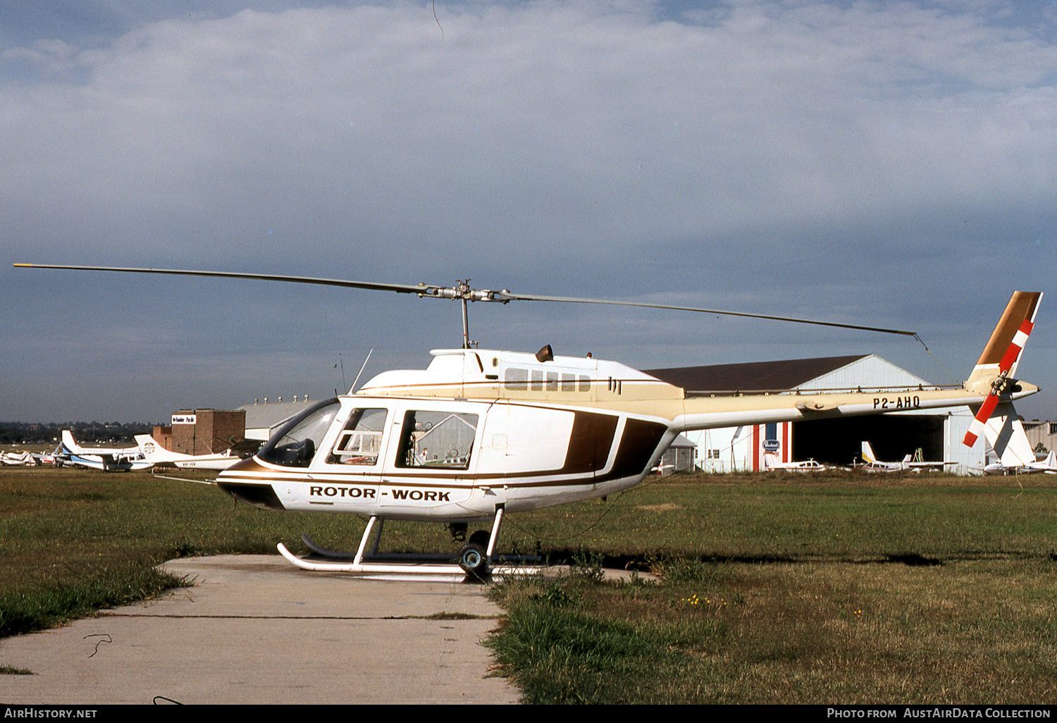 Aircraft Photo of P2-AHQ | Bell 206B-2 JetRanger II | Rotor Work ...