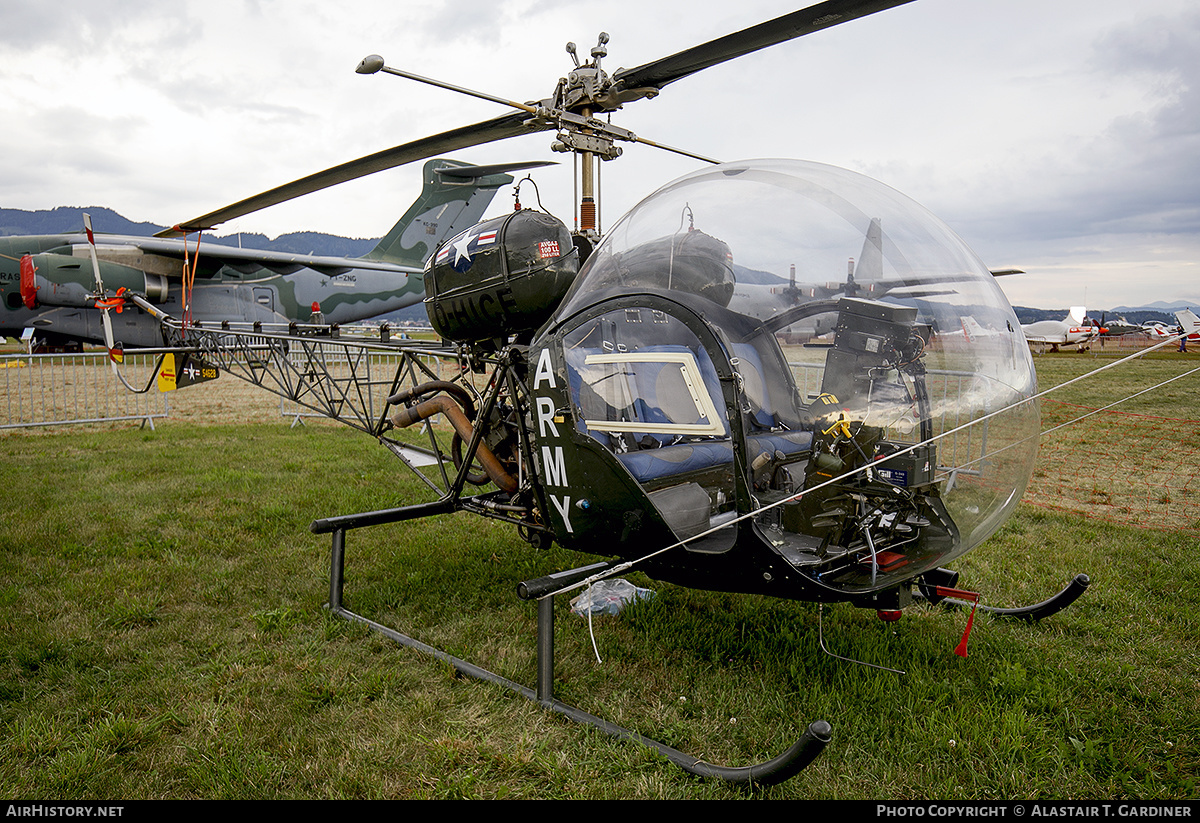 Aircraft Photo Of D HICE Westland Bell 47G 3B 1 Soloy USA Army