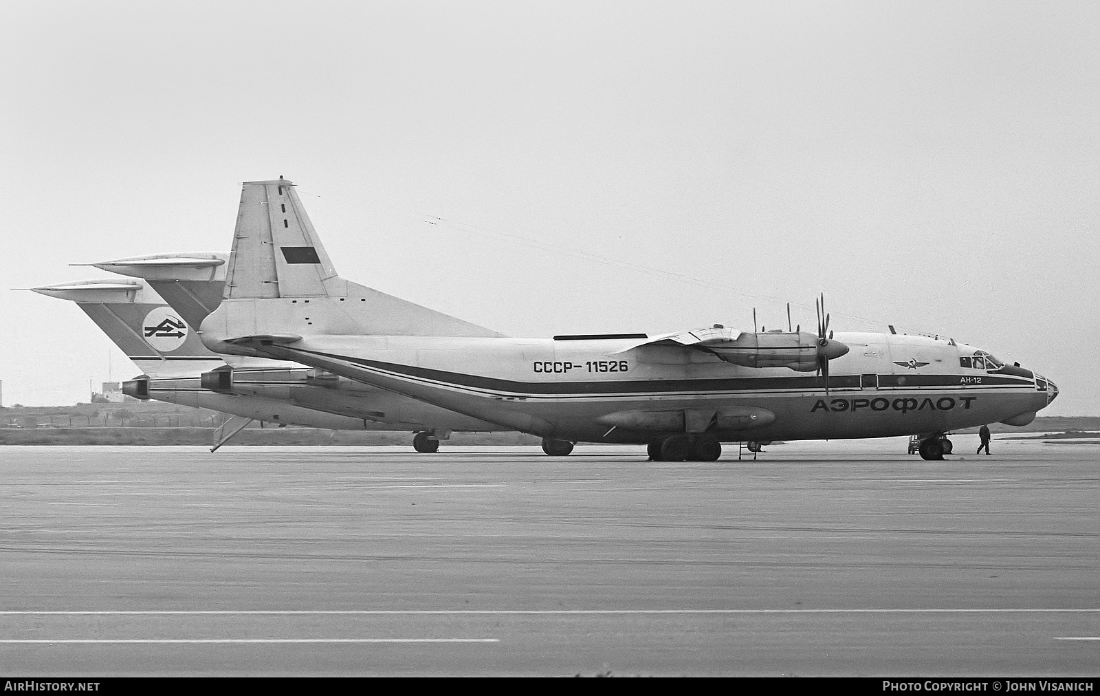 Aircraft Photo of CCCP-11526 | Antonov An-12BK | Aeroflot | AirHistory ...