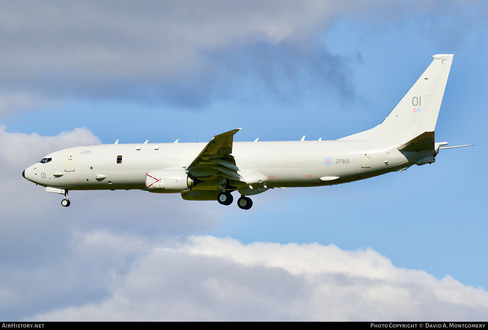 Aircraft Photo of ZP801 | Boeing P-8A Poseidon MRA1 | UK - Air Force ...