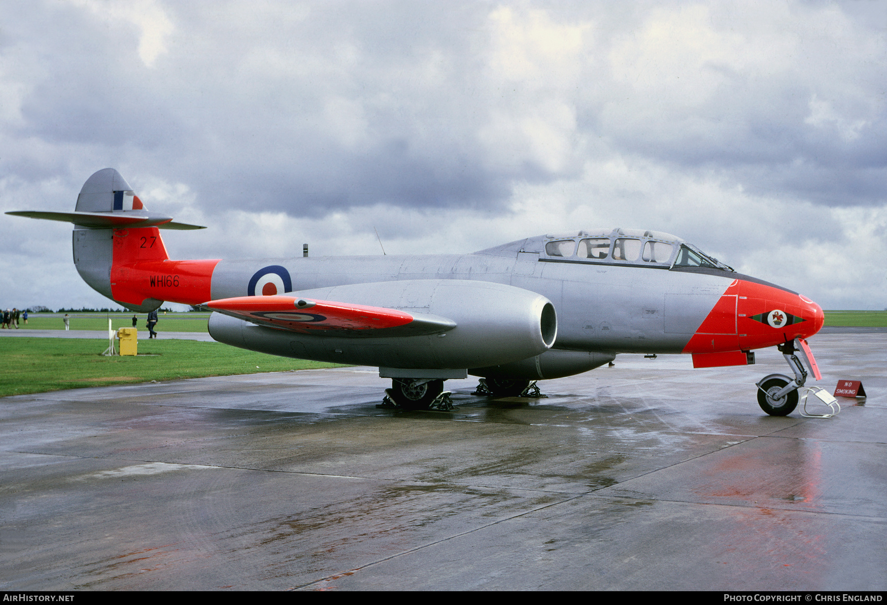 Aircraft Photo of WH166 | Gloster Meteor T7 | UK - Air Force ...