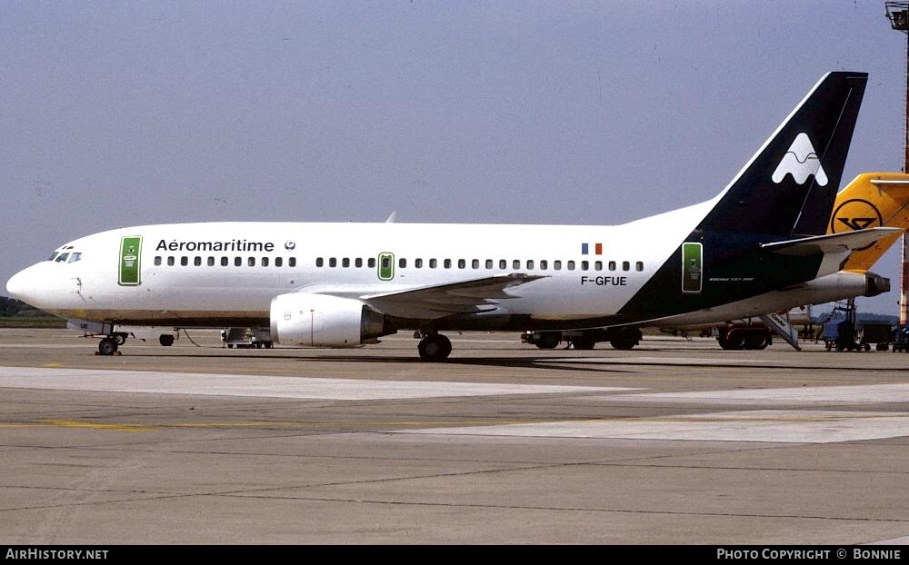 Aircraft Photo of F-GFUE | Boeing 737-3B3 | Aéromaritime | AirHistory.net #500502