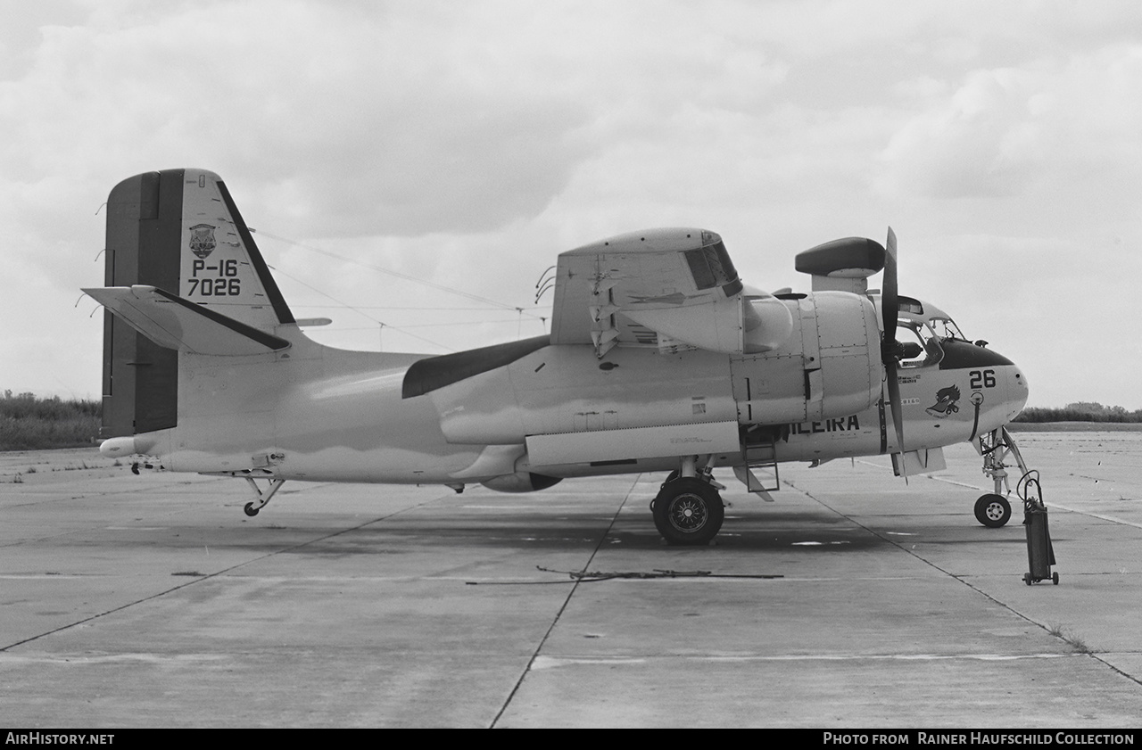 Aircraft Photo of 7026 | Grumman P-16A Tracker | Brazil - Navy ...
