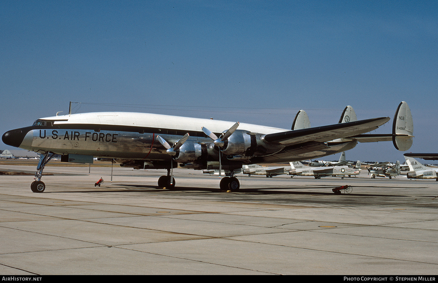 Aircraft Photo of 54-168 / 0-40168 | Lockheed VC-121C Super ...