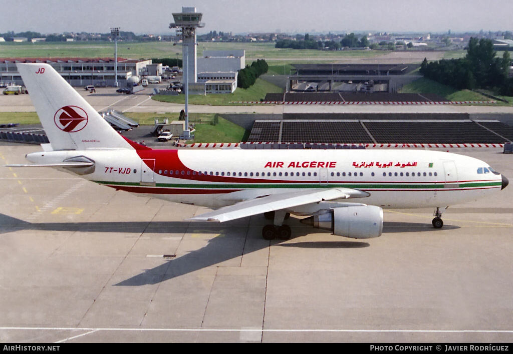 Aircraft Photo of 7T-VJD | Airbus A310-203 | Air Algérie | AirHistory ...