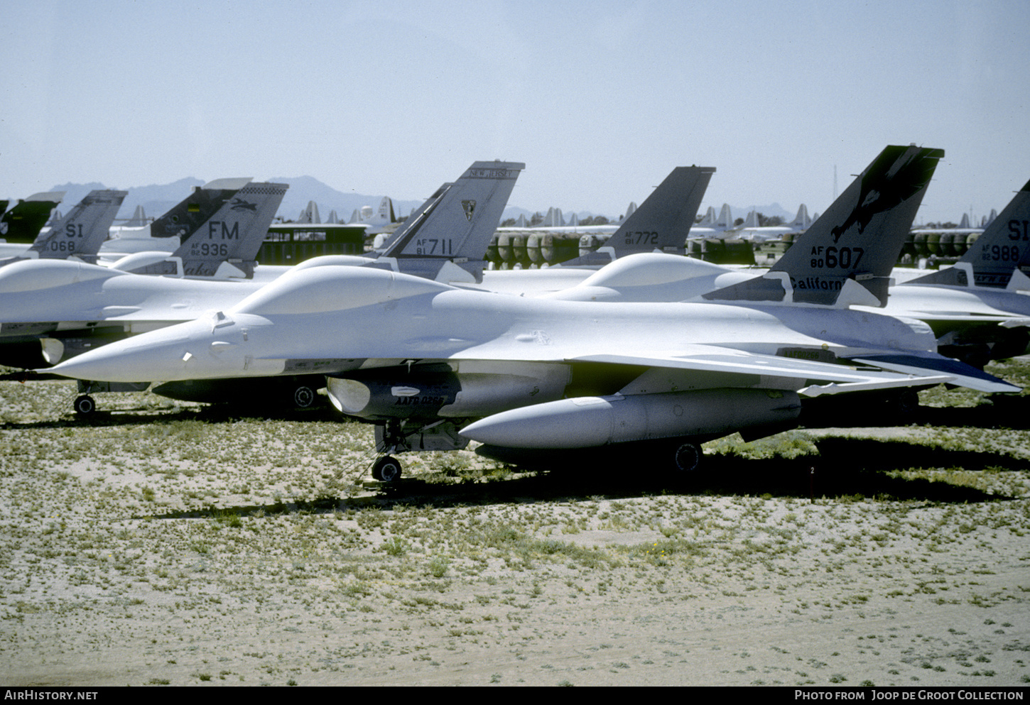 Aircraft Photo of 80-0607 / AF80-607 | General Dynamics F-16A/ADF ...