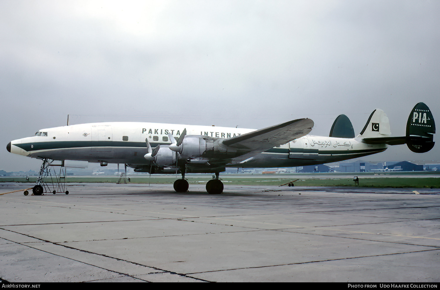 Aircraft Photo of AP-AJZ | Lockheed L-1049H Super Constellation ...