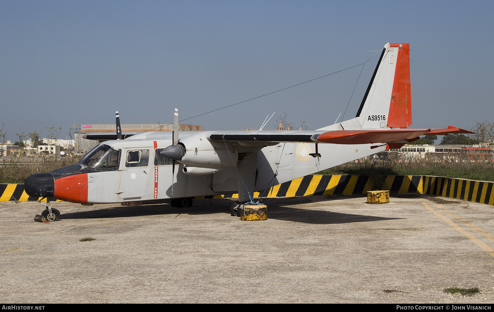 Aircraft Photo of AS9516 | Pilatus Britten-Norman BN-2B-26 Islander | Malta - Air Force ...