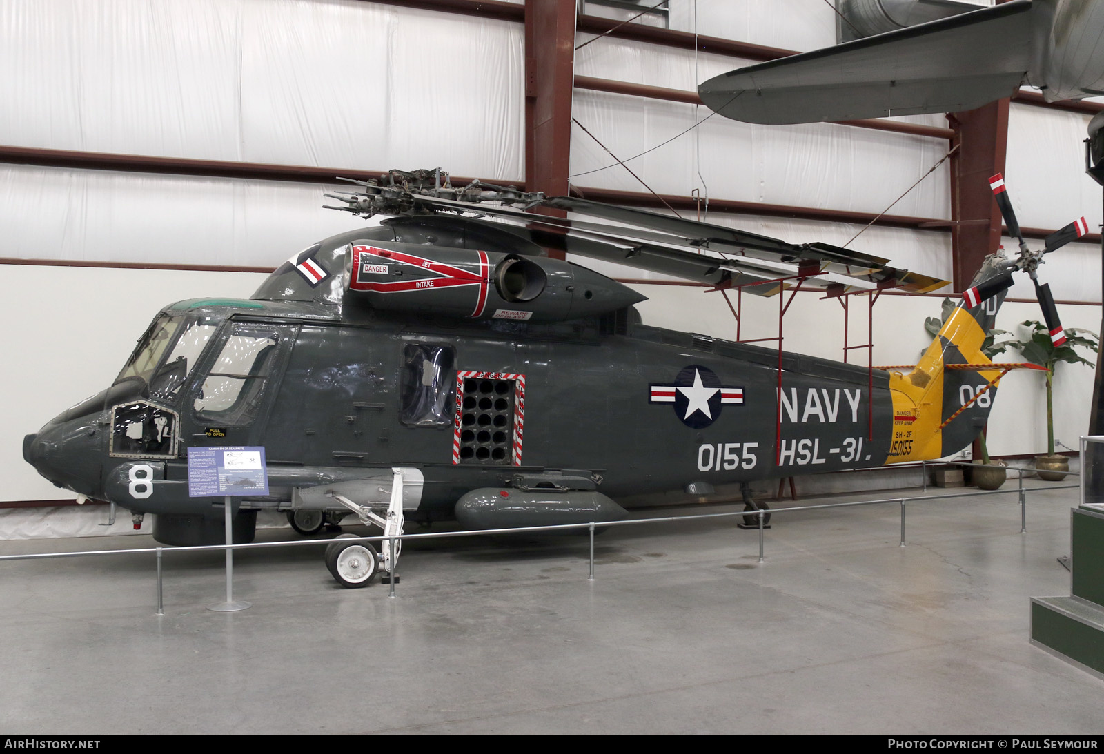 Aircraft Photo of 150155 / 0155 | Kaman SH-2F Seasprite (K-888) | USA ...