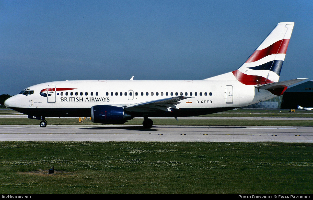 Aircraft Photo of G-GFFB | Boeing 737-505 | British Airways ...