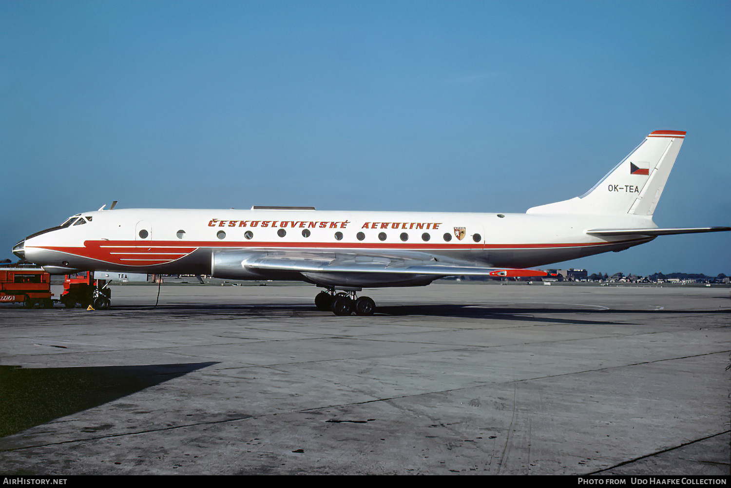 Aircraft Photo of OK-TEA | Tupolev Tu-124V | ČSA - Československé ...