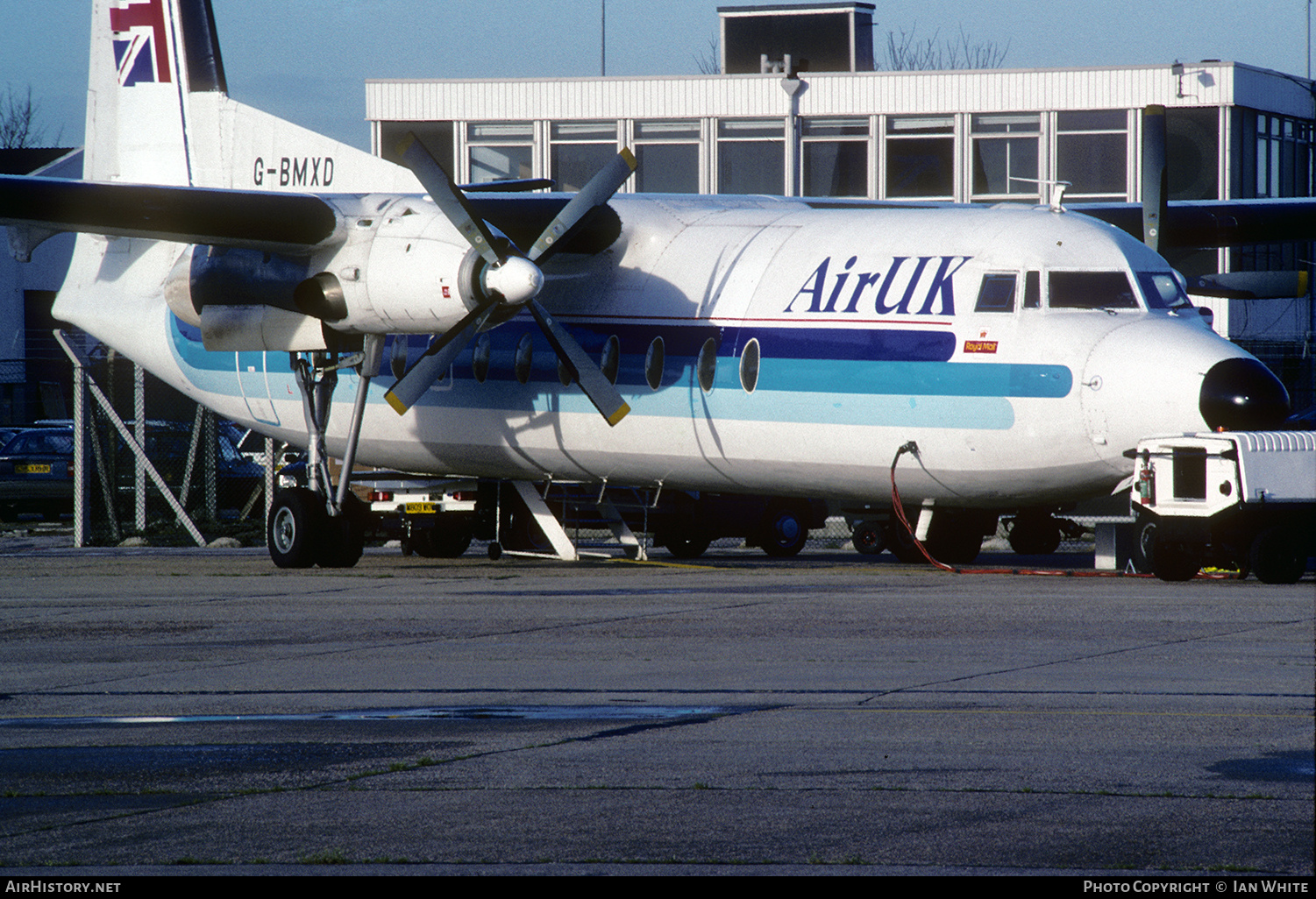 Aircraft Photo of G-BMXD | Fokker F27-500 Friendship | Air UK | AirHistory.net #515798