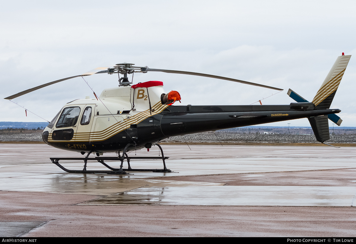 Aircraft Photo of C-FTKO | Aerospatiale AS-350B-2 Ecureuil | AirHistory ...