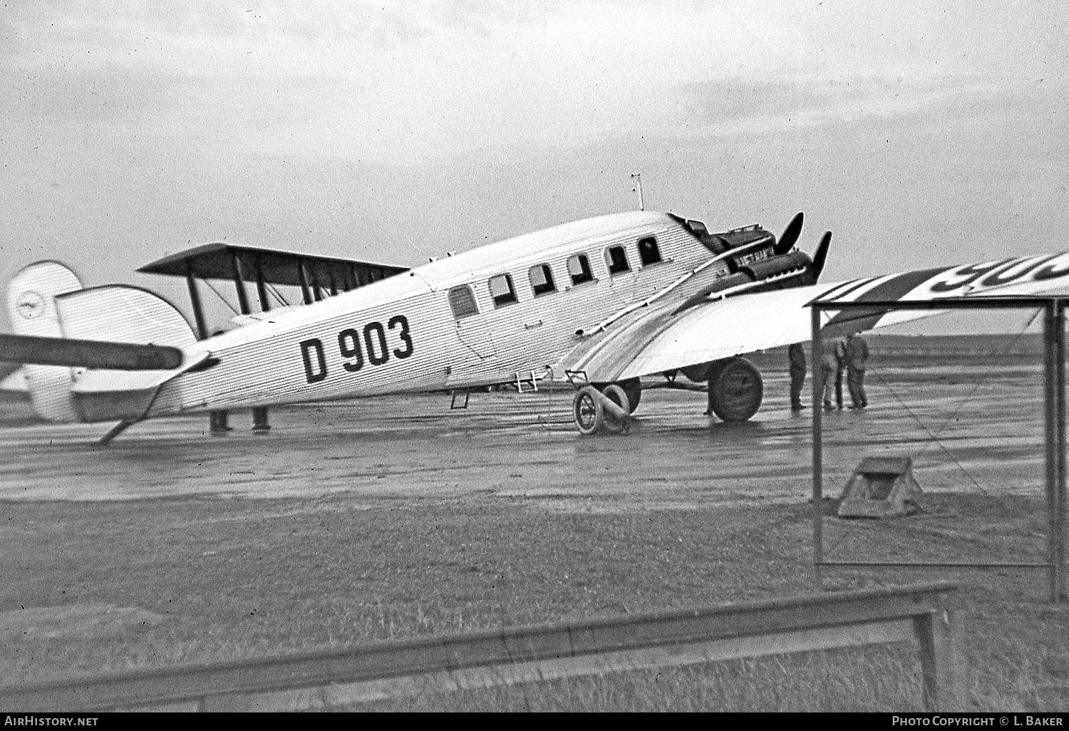 Aircraft Photo of D-903 | Junkers G24 bi | Deutsche Luft Hansa | AirHistory.net #517671