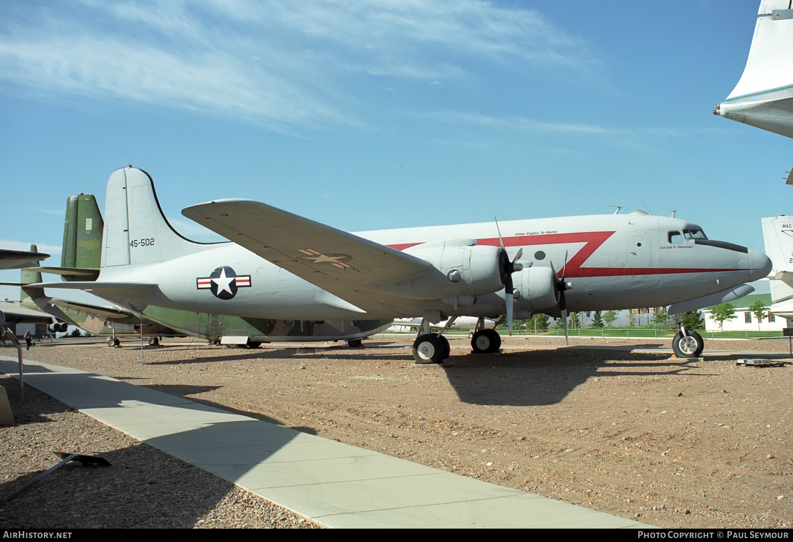 Aircraft Photo of 45-502 | Douglas C-54G Skymaster | USA - Air Force ...