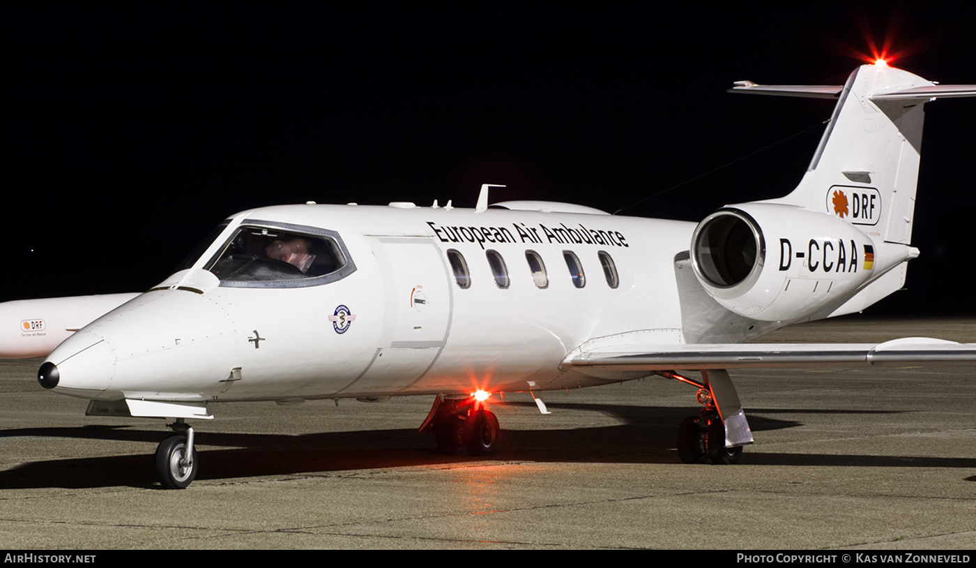 Aircraft Photo of D-CCAA | Gates Learjet 35A | European Air Ambulance ...