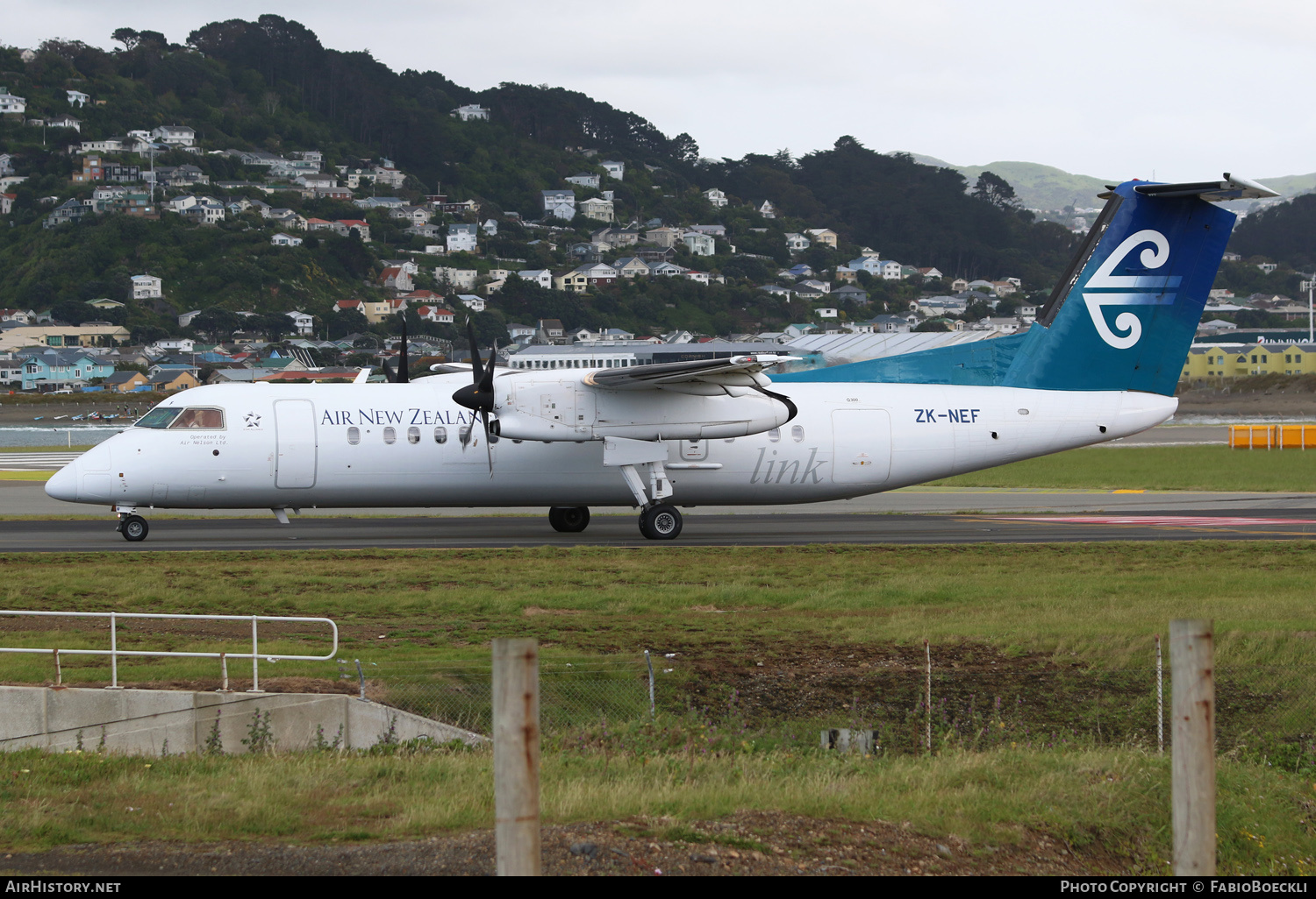 Aircraft Photo of ZK-NEF | De Havilland Canada DHC-8-300 Dash 8 | Air New Zealand Link ...