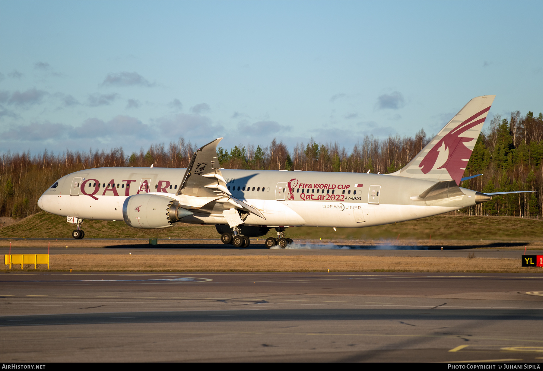 Aircraft Photo of A7-BCG | Boeing 787-8 Dreamliner | Qatar Airways ...