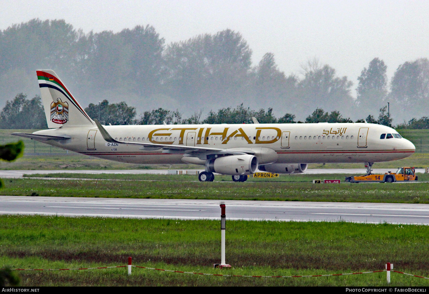 Aircraft Photo of D-AZAI / A6-AEB | Airbus A321-231 | Etihad Airways ...