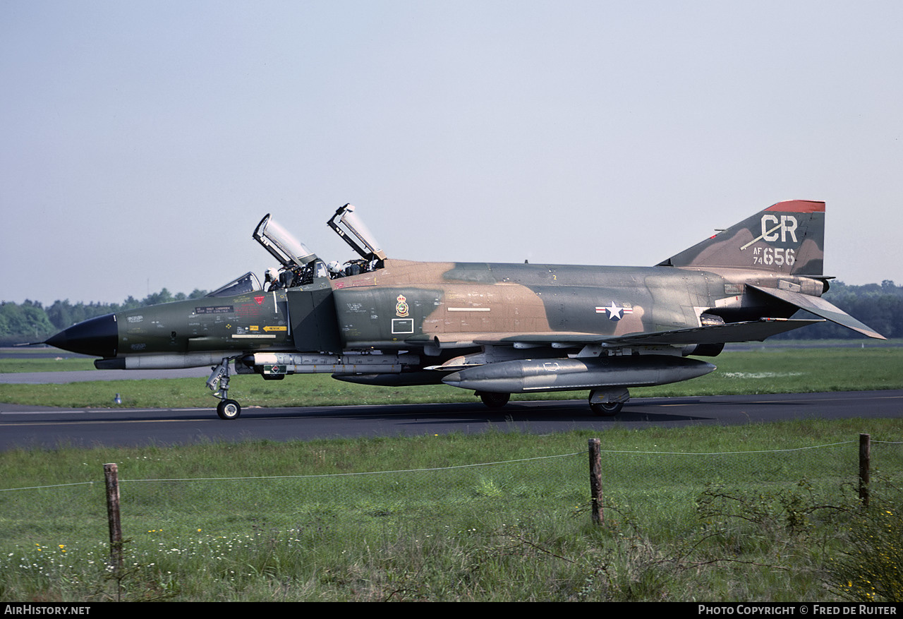 Aircraft Photo of 74-0656 / AF74-656 | McDonnell Douglas F-4E Phantom ...