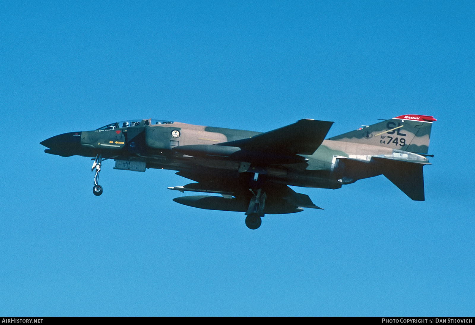Aircraft Photo Of 64 0749 Af64 749 Mcdonnell F 4c Phantom Ii Usa