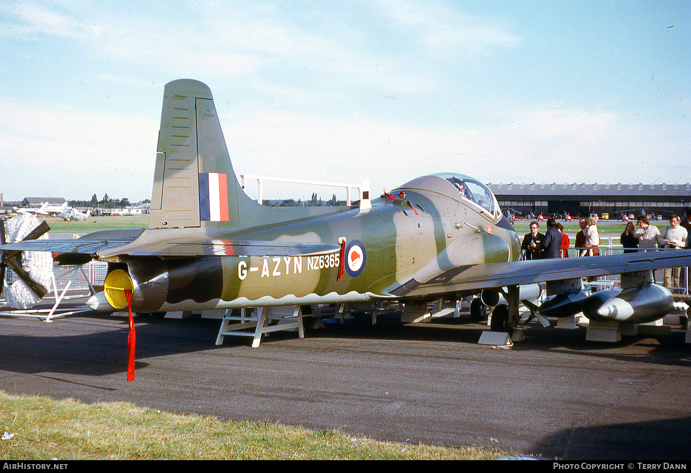 Aircraft Photo of G-AZYN / NZ6365 | BAC 167 Strikemaster Mk88 | New ...