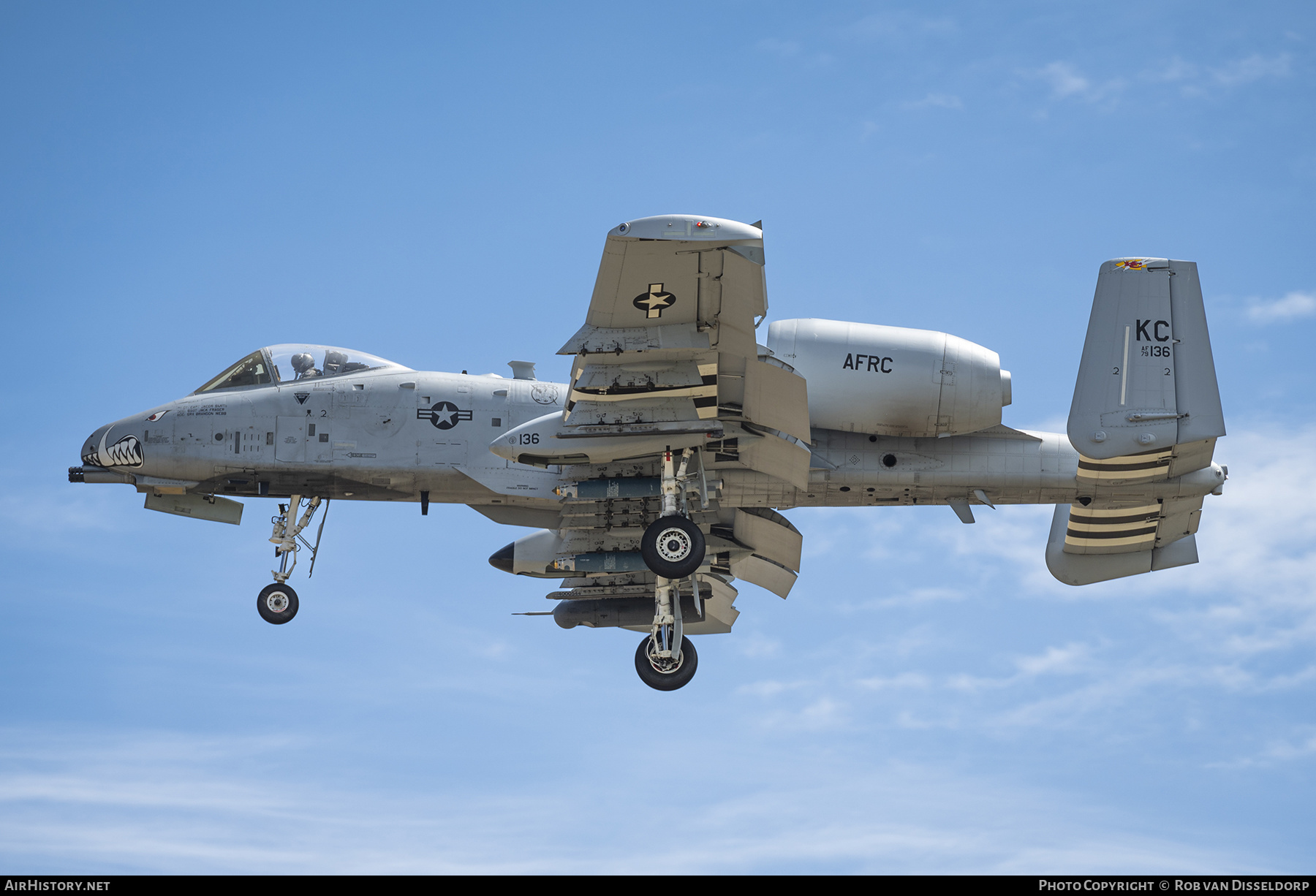 Aircraft Photo of 79-0136 / AF79-136 | Fairchild A-10C Thunderbolt II ...