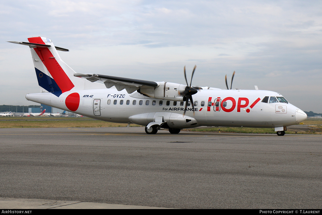 Aircraft Photo of F-GVZC | ATR ATR-42-500 | Hop! | AirHistory.net #533014
