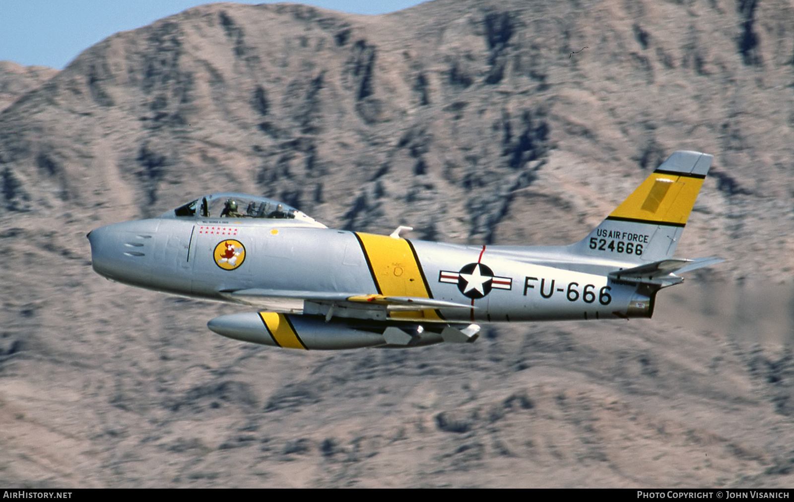 Aircraft Photo of N860AG / 524666 | North American F-86F Sabre | USA - Air Force | AirHistory ...