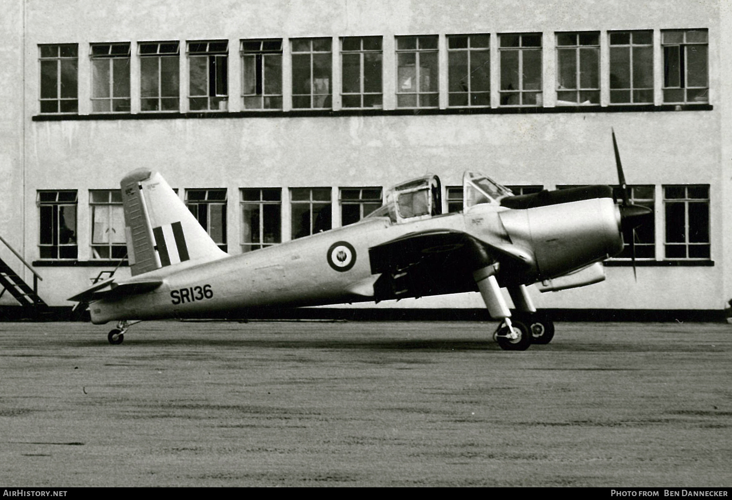 Aircraft Photo of SR136 | Hunting Percival P-56 Provost T52 | Rhodesia ...