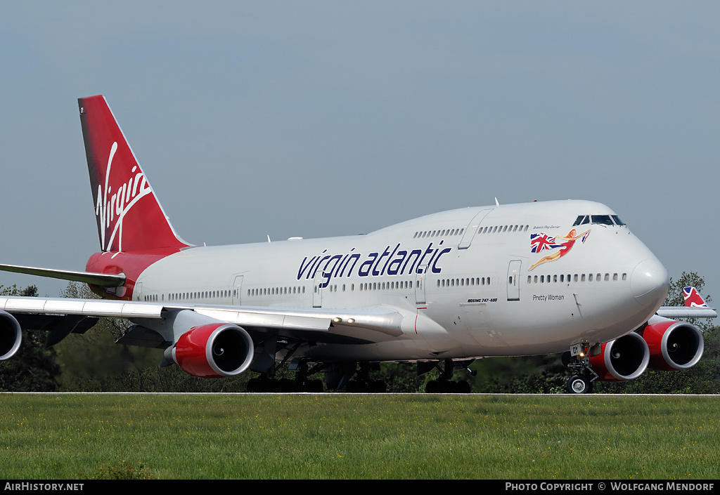 Aircraft Photo of G-VROY | Boeing 747-443 | Virgin Atlantic Airways ...