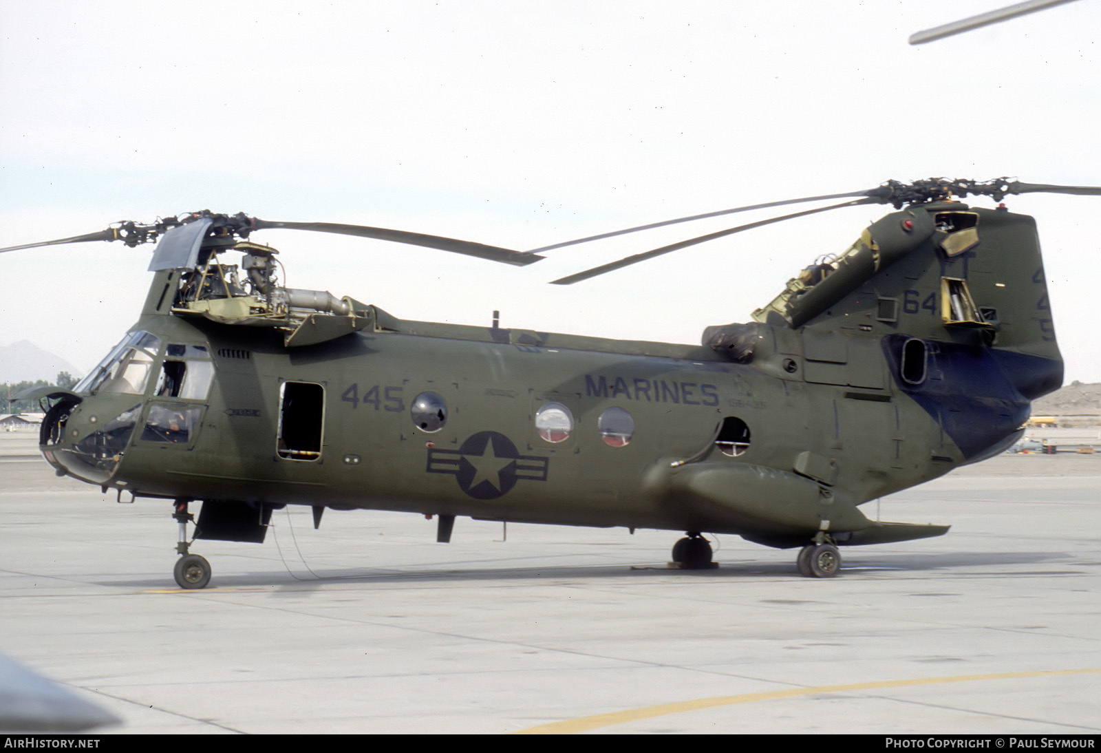 Aircraft Photo of 156435 / 6435 | Boeing Vertol CH-46E Sea Knight | USA ...