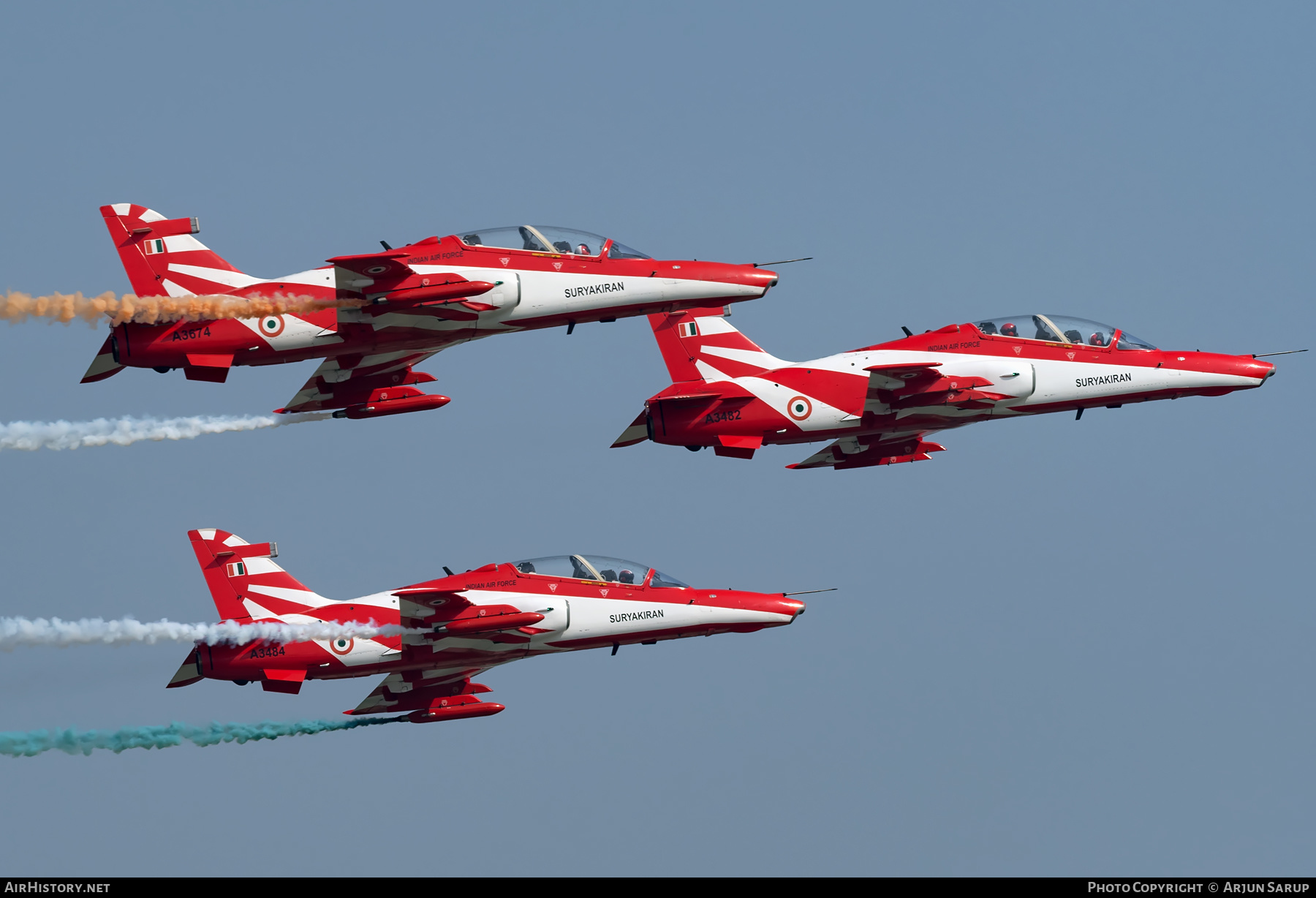 Aircraft Photo of A3674 | BAE Systems Hawk 132 | India - Air Force ...