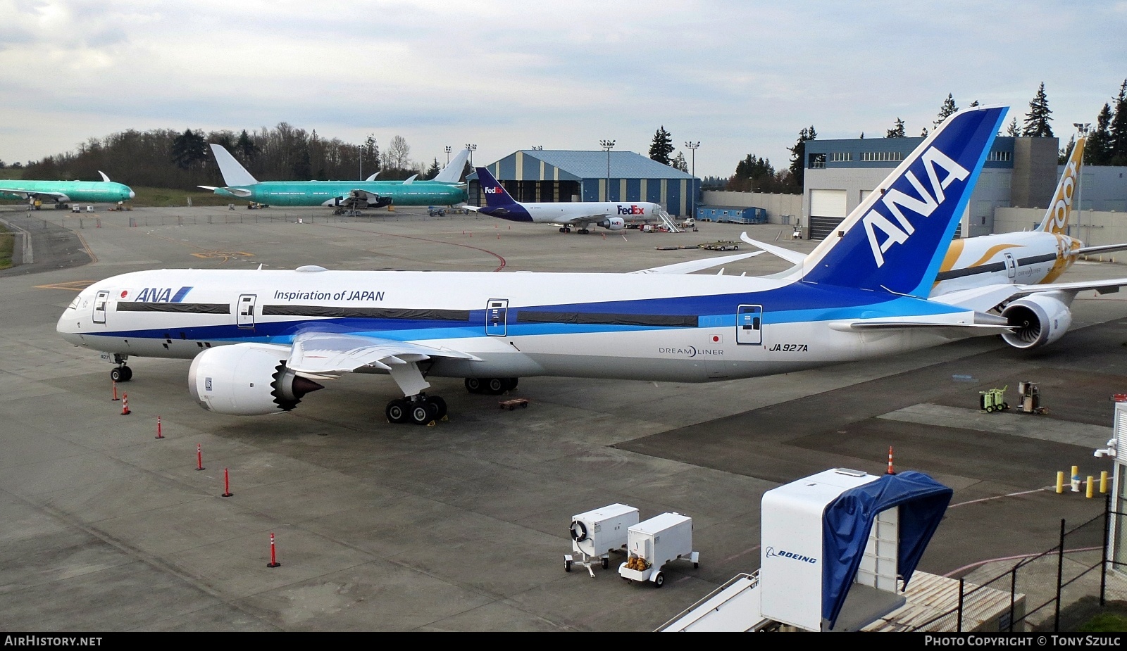 Aircraft Photo of JA927A | Boeing 787-9 Dreamliner | All Nippon Airways - ANA | AirHistory.net ...