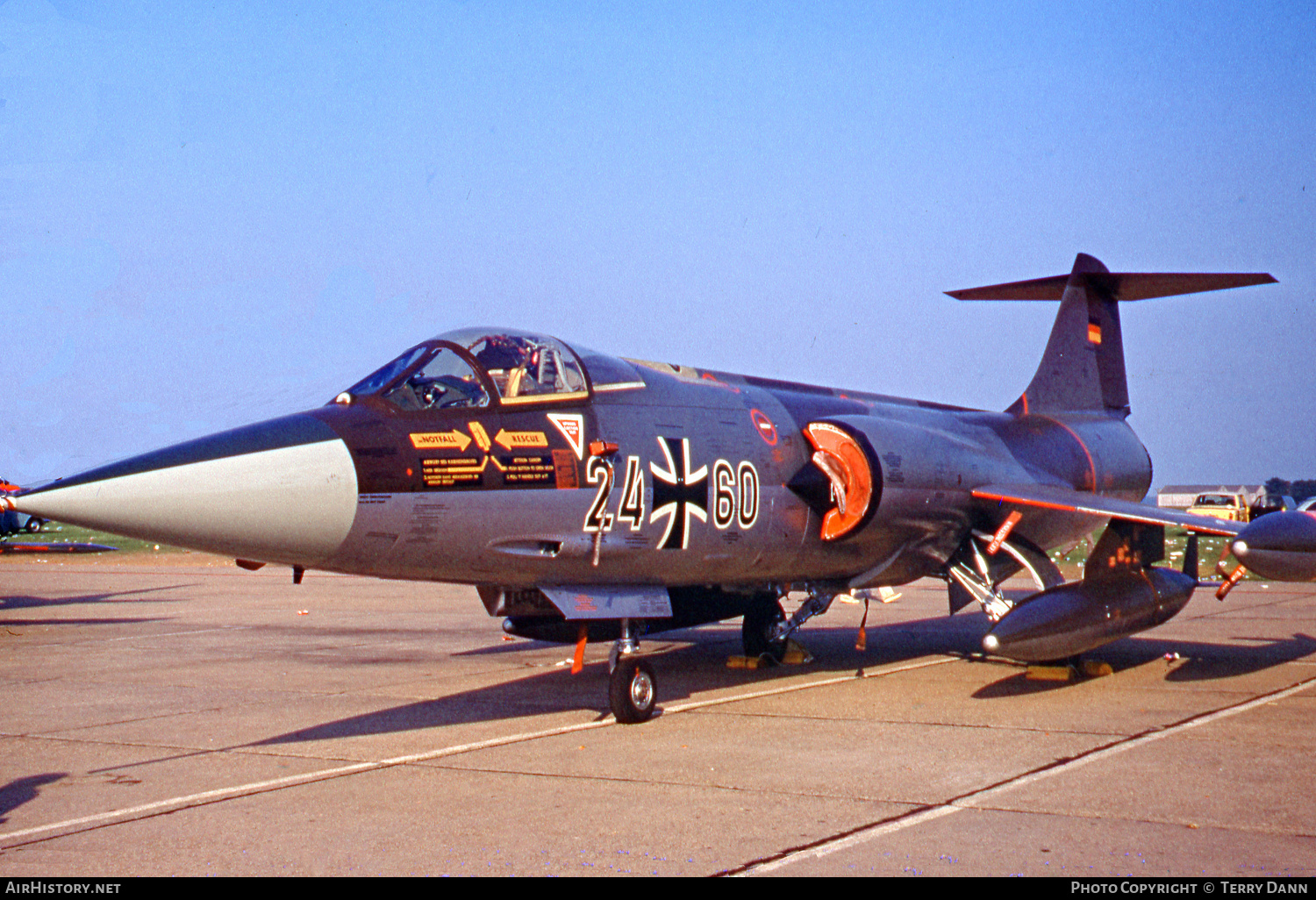 Aircraft Photo of 2460 | Lockheed RF-104G Starfighter | Germany - Air ...