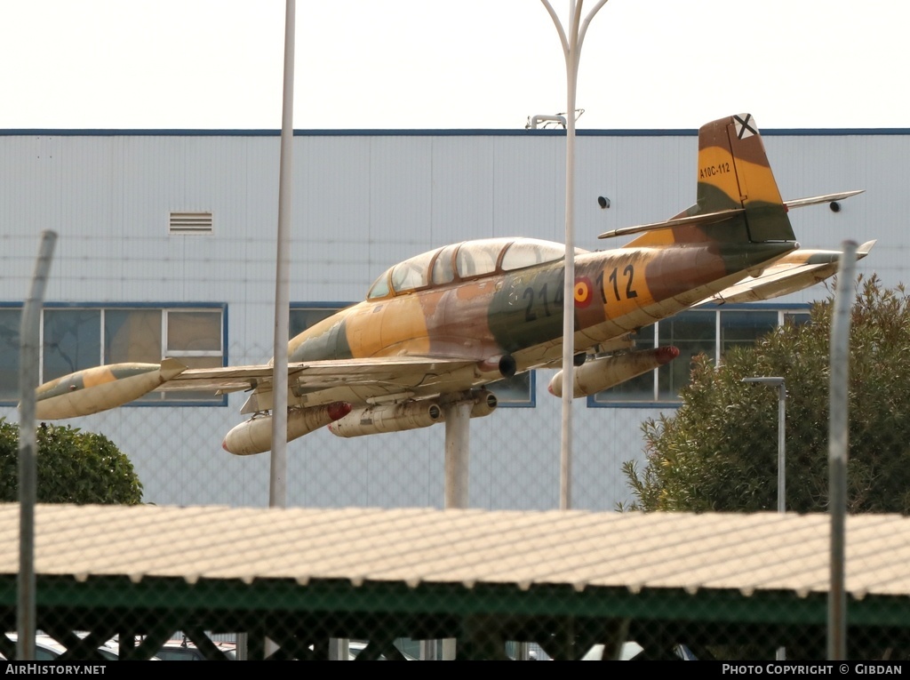 Aircraft Photo of A.10C-112 | Hispano HA-220D Super Saeta | Spain - Air ...