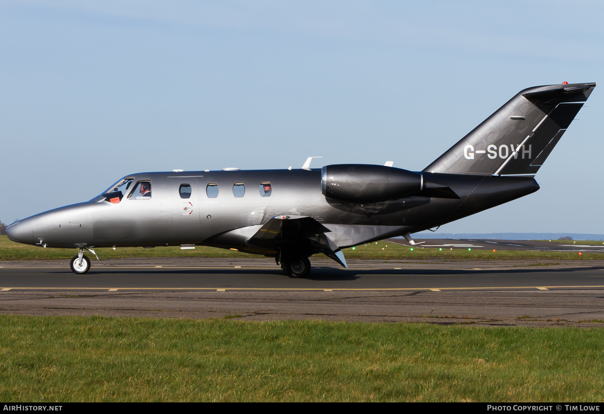 Aircraft Photo of G-SOVH | Cessna 525 CitationJet CJ1+ | AirHistory.net ...