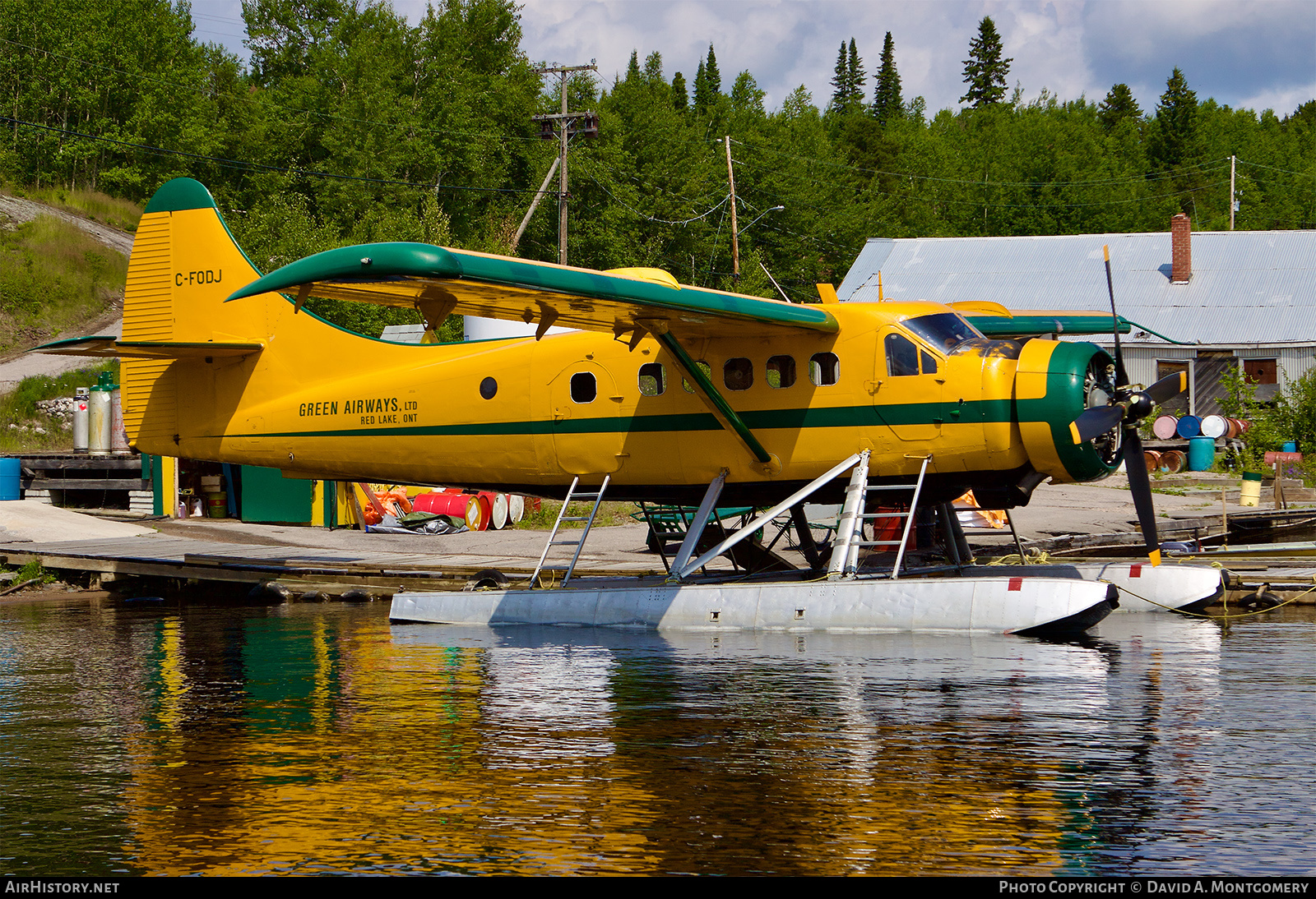 Aircraft Photo of C-FODJ | De Havilland Canada DHC-3/1000 Otter | Green ...