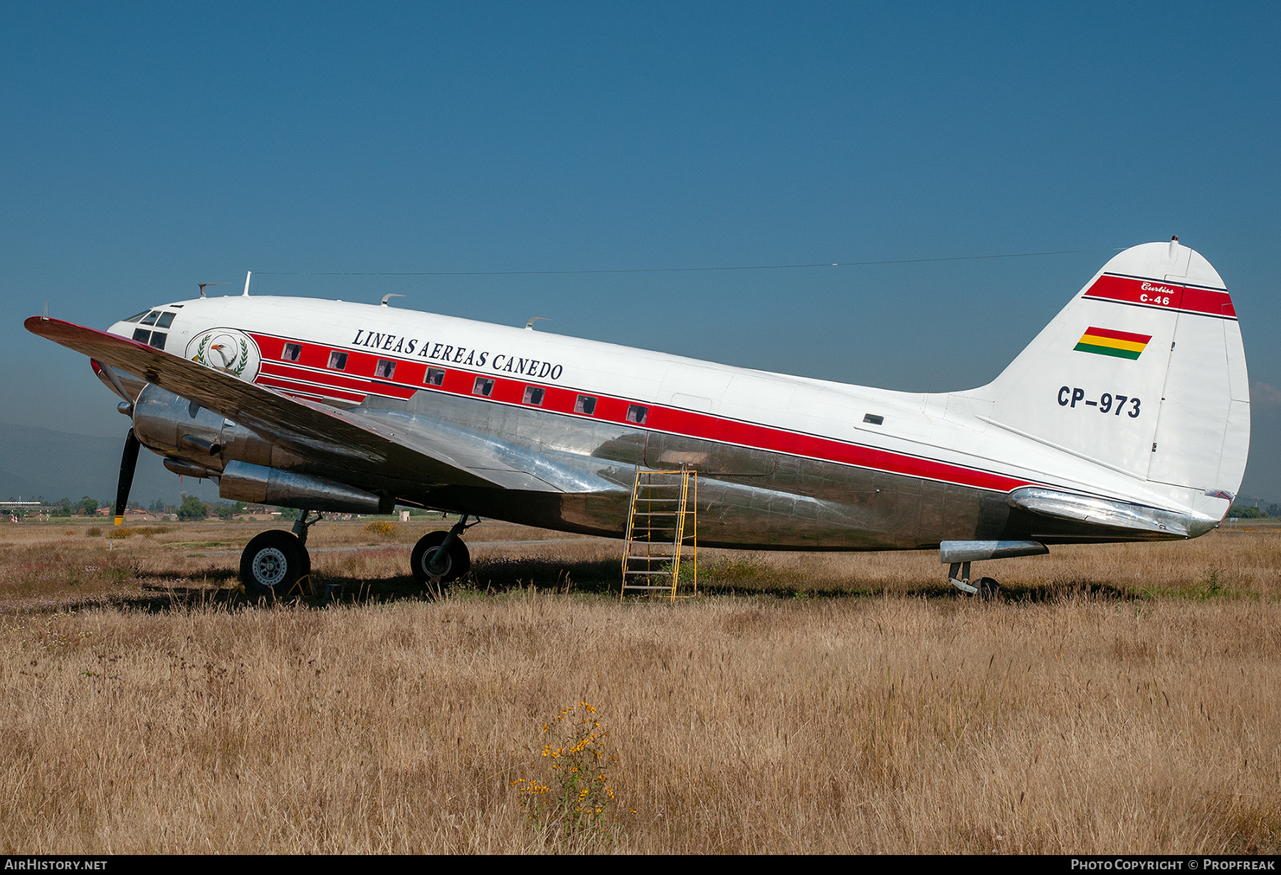 Aircraft Photo of CP-973 | Curtiss C-46D Commando | Líneas Aéreas Canedo - LAC | AirHistory.net ...