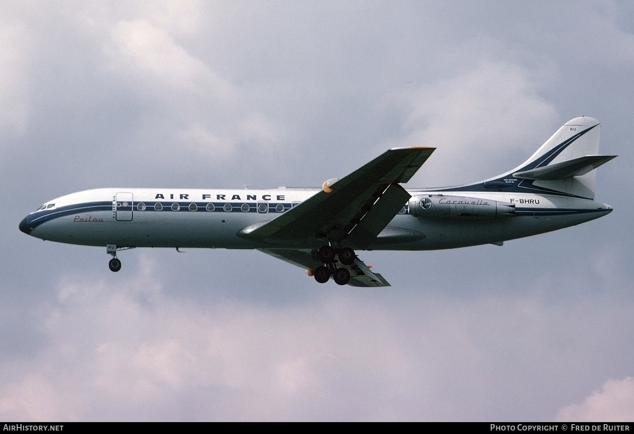 Aircraft Photo of F-BHRU | Sud SE-210 Caravelle III | Air France ...