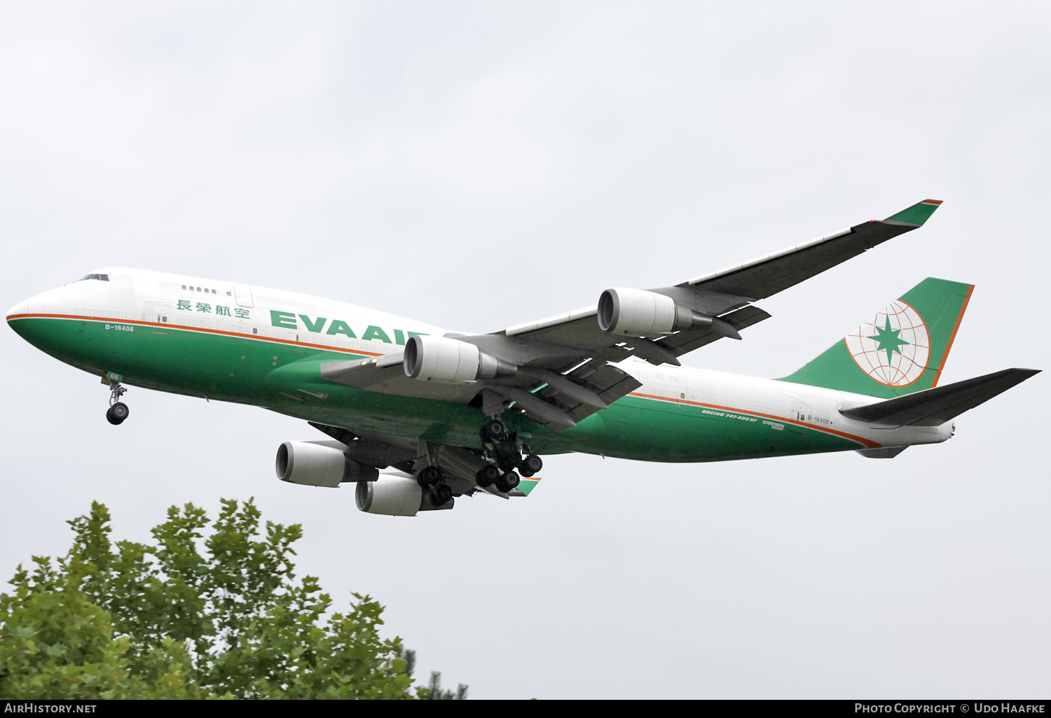 Aircraft Photo of B-16406 | Boeing 747-45E(BDSF) | EVA Air Cargo ...