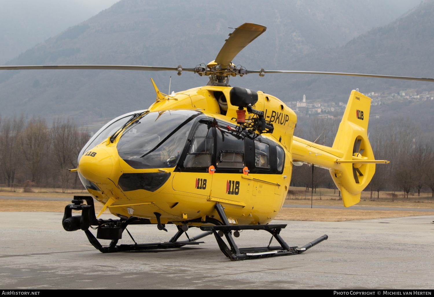 Aircraft Photo of I-BKUP | Airbus Helicopters EC-145 (BK-117 D-2) | Babcock International ...