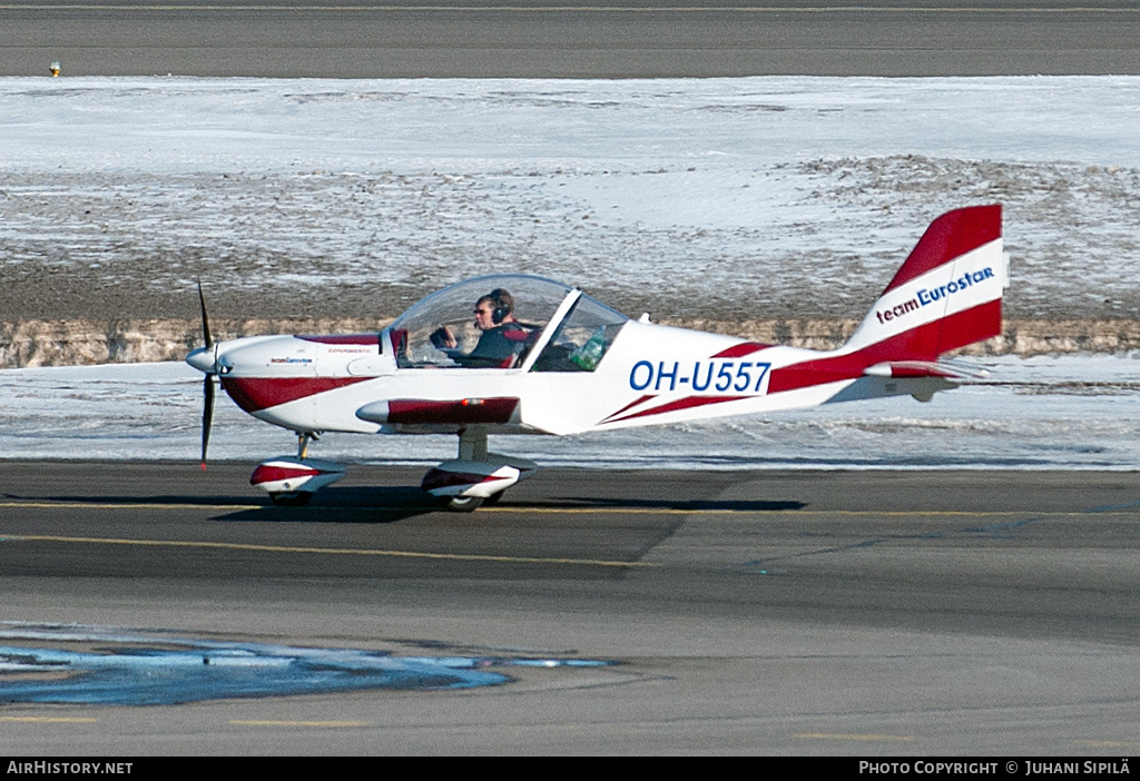 Aircraft Photo of OH-U557 | Evektor-Aerotechnik EV-97 Eurostar ...
