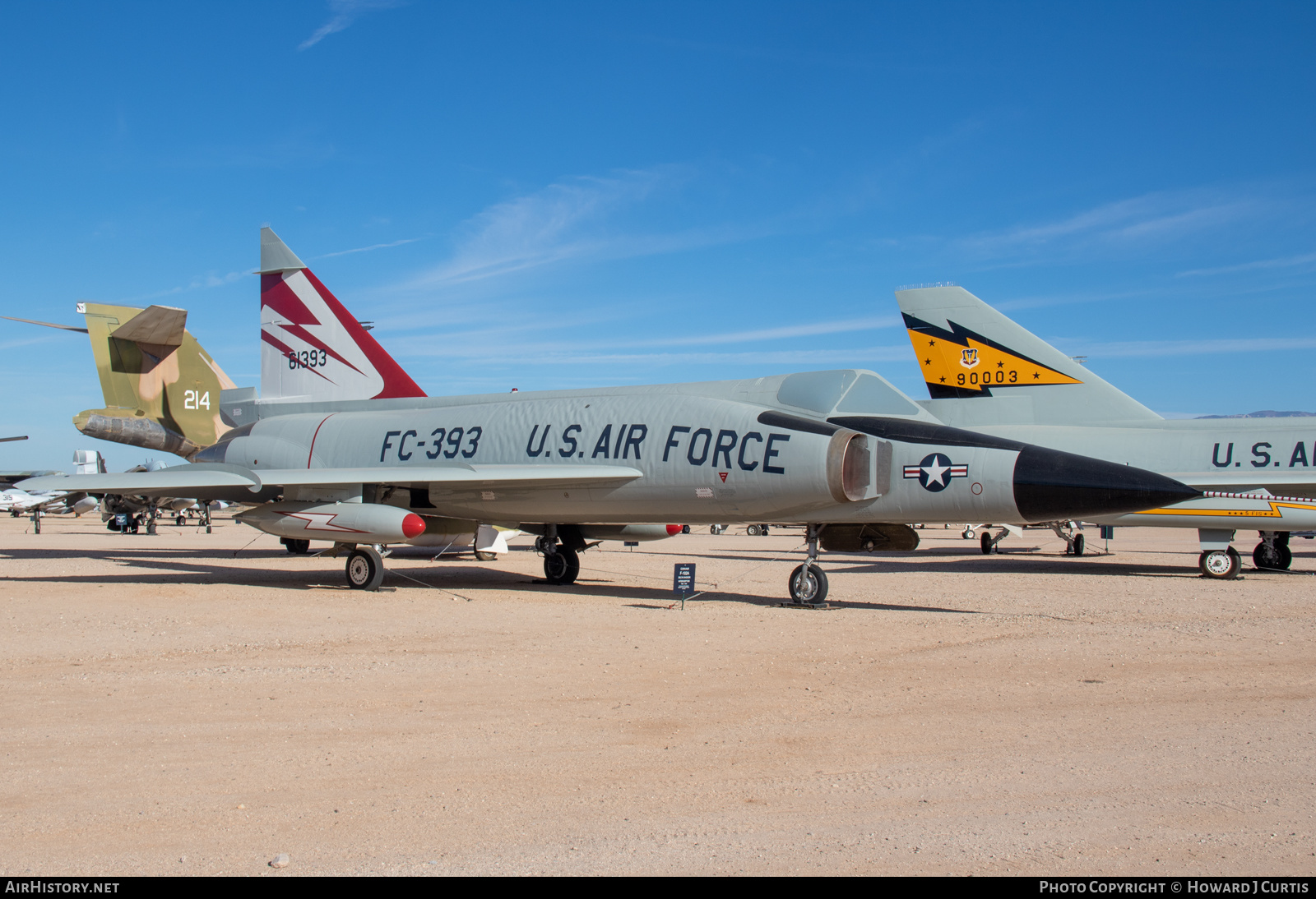 Aircraft Photo of 56-1393 / 61393 | Convair F-102A Delta Dagger | USA ...