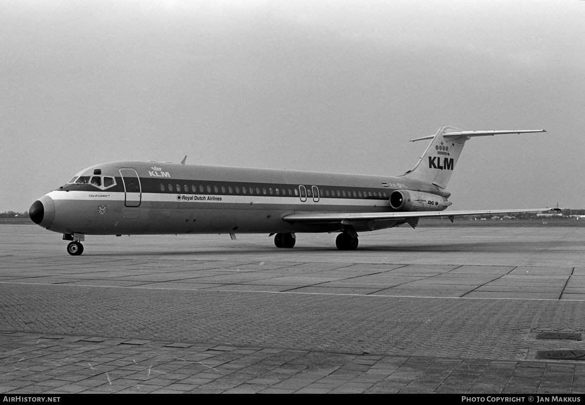 Aircraft Photo of PH-DNL | McDonnell Douglas DC-9-32 | KLM - Royal Dutch Airlines | AirHistory ...